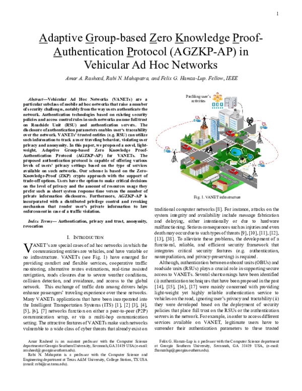 (PDF) Adaptive Group-Based Zero Knowledge Proof-Authentication Protocol ...