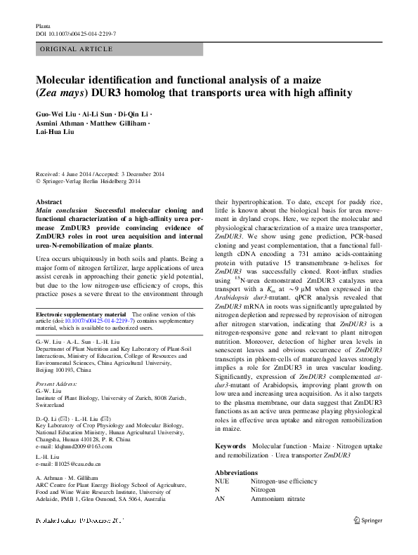 (PDF) Molecular identification and functional analysis of Niemann-Pick ...