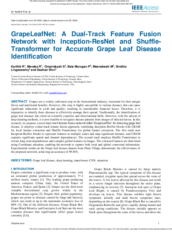 (PDF) GrapeLeafNet: A Dual-Track Feature Fusion Network with Inception-ResNet and Shuffle ...