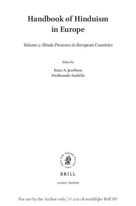 (PDF) Hinduism in Slovenia