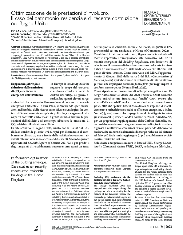 (PDF) Performance optimisation of the building envelope. Case studies on recently constructed ...