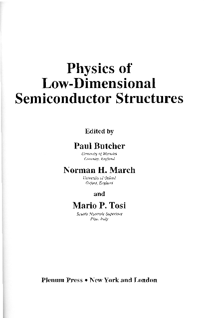 (PDF) Electronic Properties in Semiconductor Heterostructures