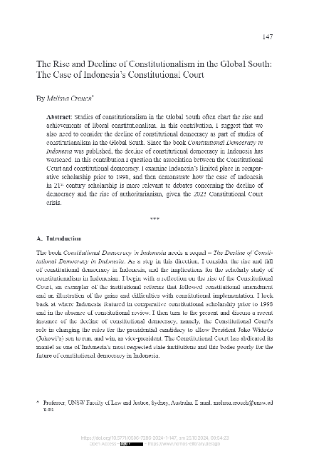 (PDF) The Rise and Decline of Constitutionalism in the Global South ...