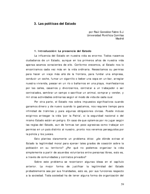 (PDF) Las políticas del estado