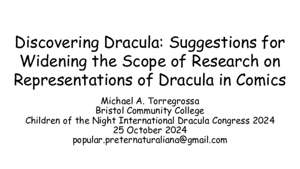 (PDF) 2024: "Discovering Dracula: Suggestions for Widening the Scope of ...