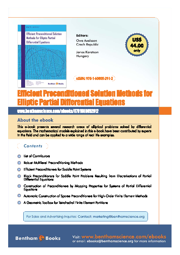 (PDF) Robust Multilevel Preconditioning Methods