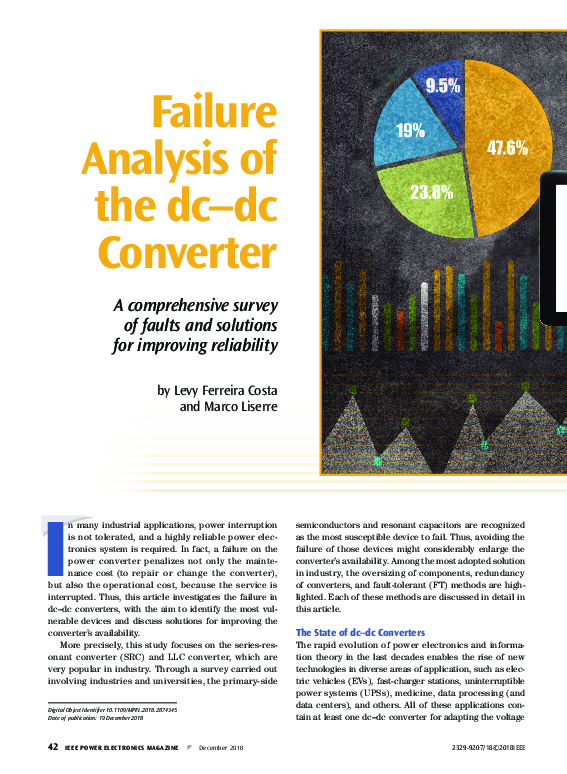 (PDF) Failure Analysis of the dc-dc Converter: A Comprehensive Survey ...