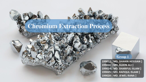 (PDF) Chromium Extraction Process