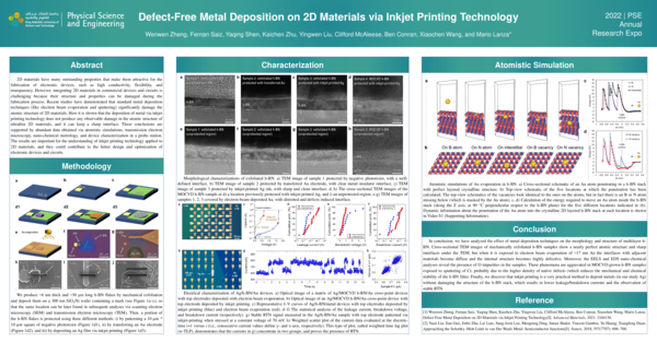 (PDF) Defect‐Free Metal Deposition on 2D Materials via Inkjet Printing ...