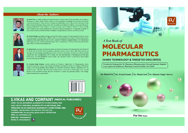 (PDF) A Text Book Molecular Pharmaceutics (Nano Technology & Targeted ...