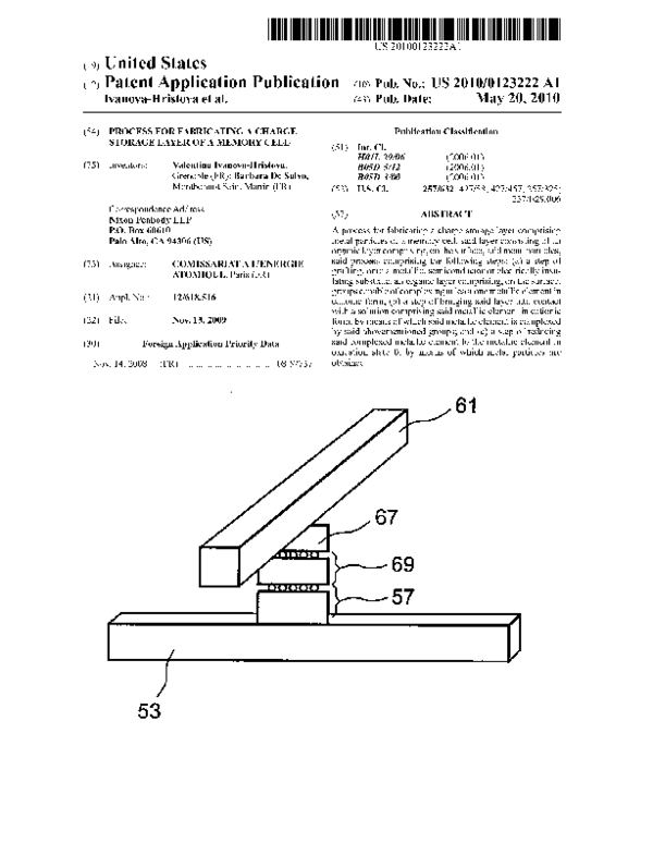 (PDF) PROCESS FOR FABRICATING A CHARGE STORAGE LAYER OF A MEMORY CELL ...