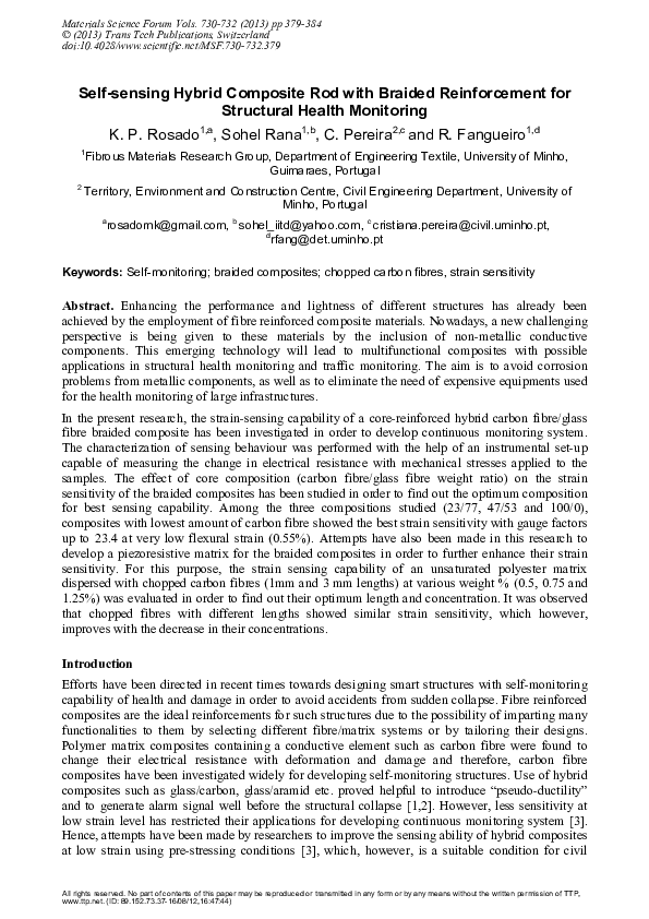 (PDF) Self-Sensing Hybrid Composite Rod with Braided Reinforcement for ...