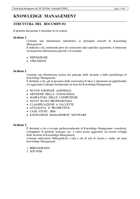 (PDF) KNOWLEDGE MANAGEMENT