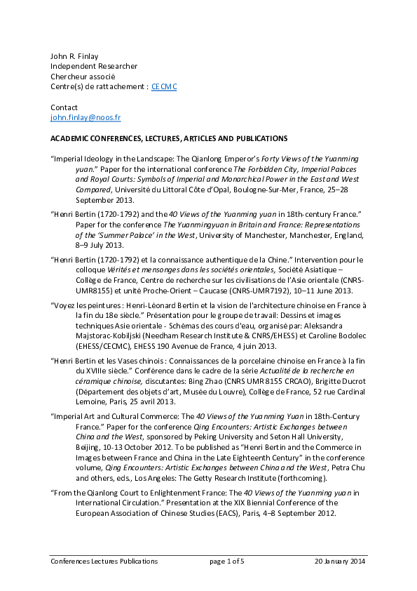 (PDF) Imperial Ideology in the Landscape: The Qianlong Emperor's Forty ...