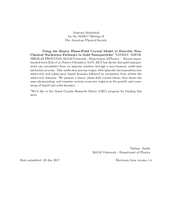 (PDF) Using the Binary Phase-Field Crystal Model to Describe Non ...