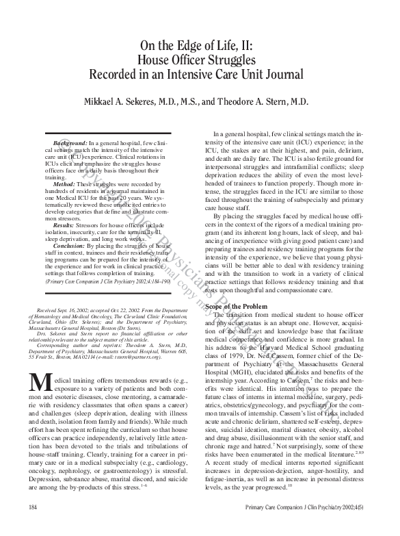 (PDF) On the Edge of Life, II