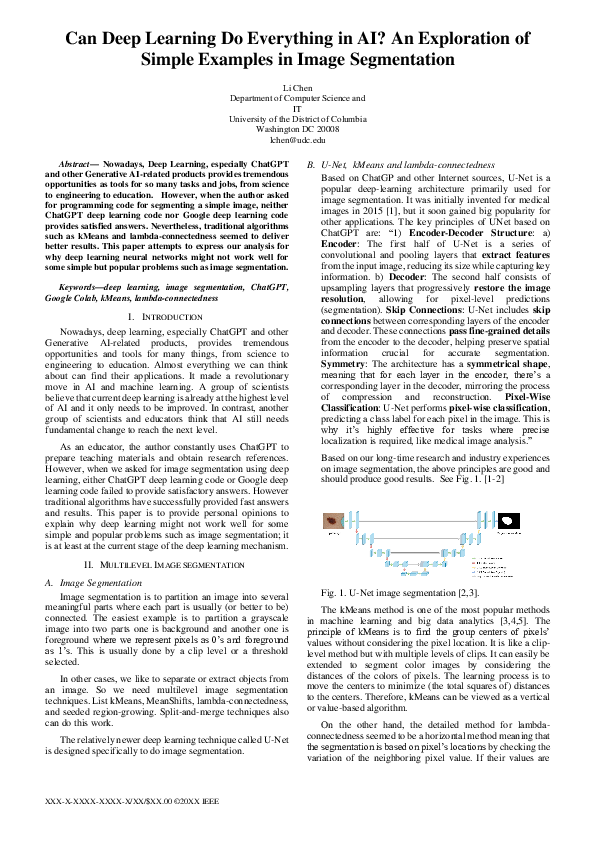 (PDF) Can Deep Learning Do Everything in AI? An Exploration of Simple ...