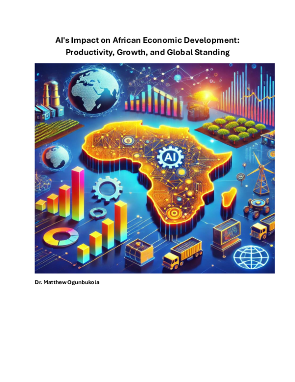 (PDF) AI's Impact on African Economic Development: Productivity, Growth ...