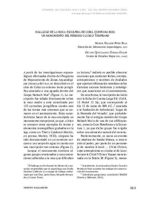 (PDF) Pérez Rivas, Manuel Eduardo y Octavio Quetzalcóatl Esparza Olguín ...