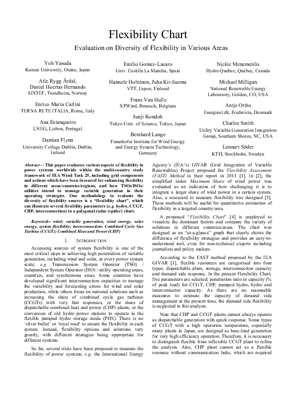 (PDF) Flexibility chart: Evaluation on diversity of flexibility in ...
