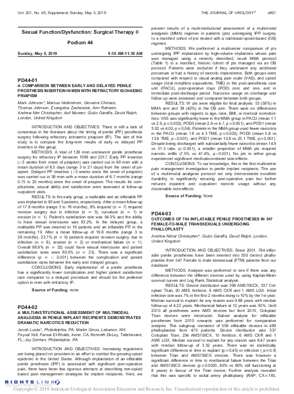 (PDF) PD44-01 A Comparison Between Early and Delayed Penile Prosthesis ...