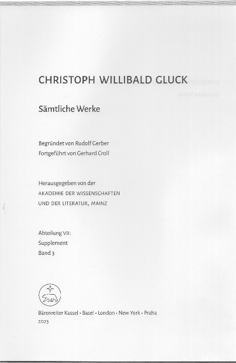 (PDF) Christoph Willibald Gluck, Briefe und Dokumente