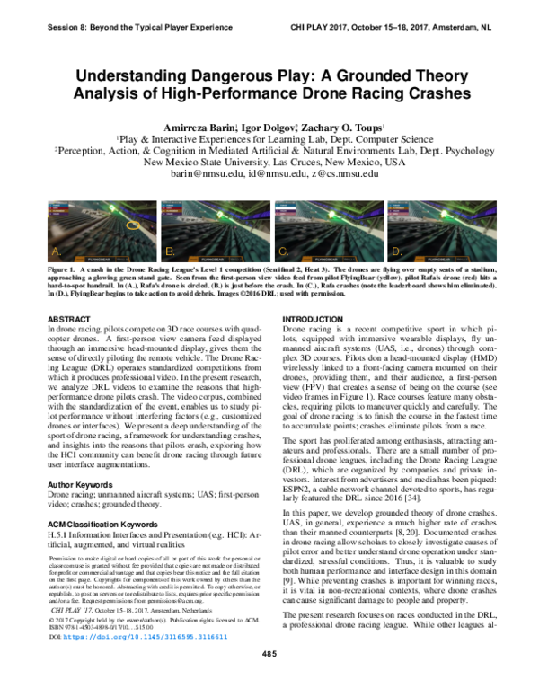 (PDF) Understanding Dangerous Play
