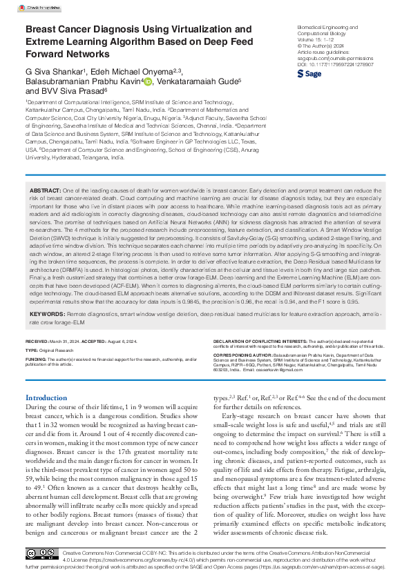 (PDF) Breast Cancer Diagnosis Using Virtualization and Extreme Learning Algorithm Based on Deep ...