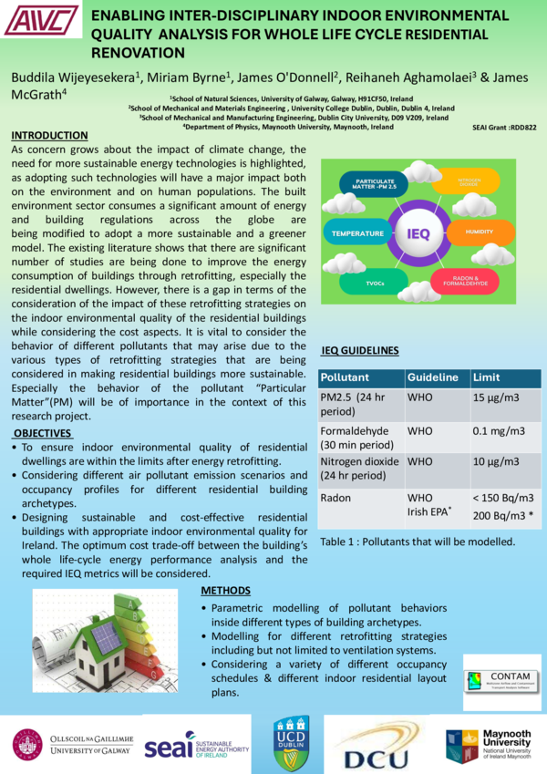 (PDF) ENABLING INTER-DISCIPLINARY INDOOR ENVIRONMENTAL QUALITY ANALYSIS ...