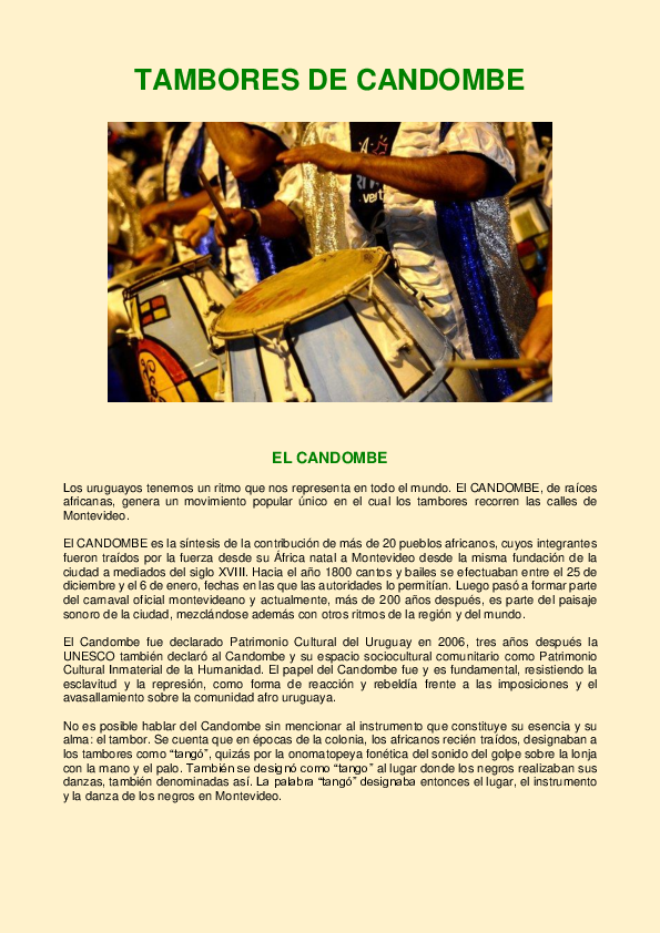 (PDF) TAMBORES DE CANDOMBE