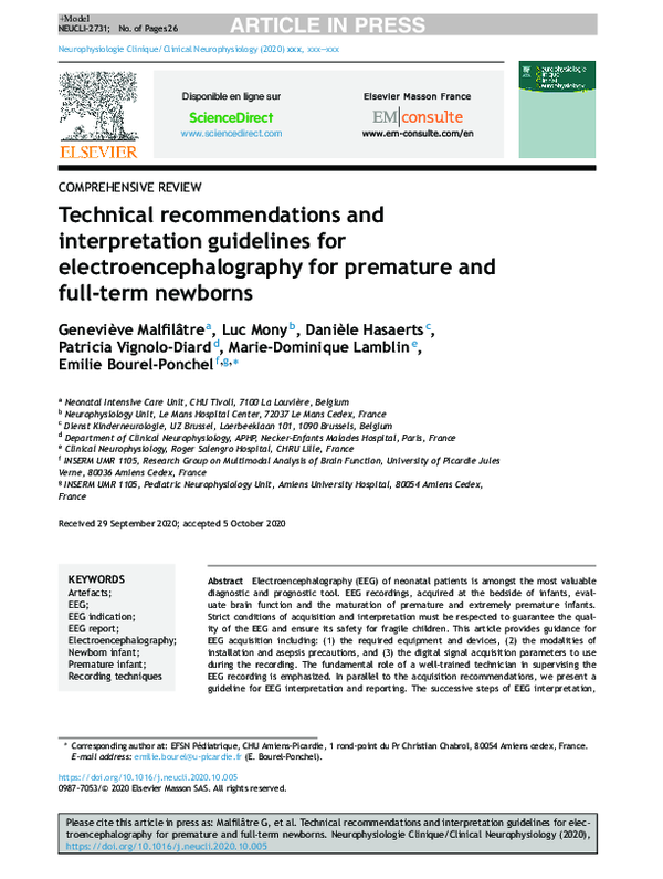 (PDF) Technical recommendations and interpretation guidelines for ...