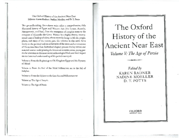 (PDF) Satrapies of the Persian Empire: Ebir-Nari/Syria