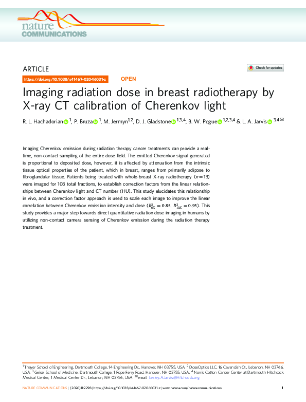 (PDF) Imaging radiation dose in breast radiotherapy by X-ray CT ...