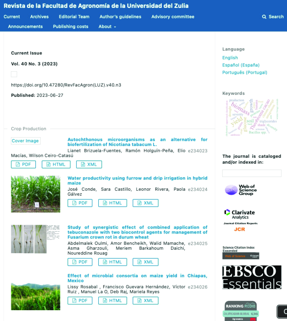 (PDF) Effect of microbial consortia on maize yield in Chiapas, Mexico