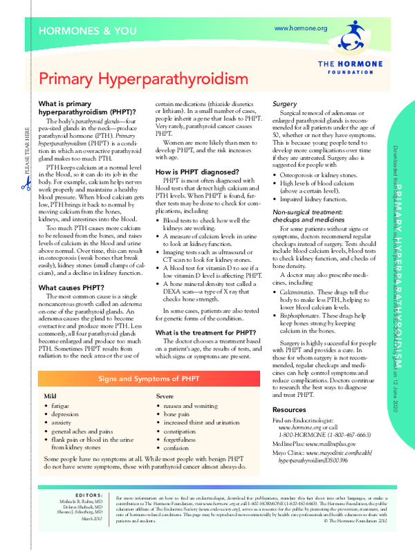 (PDF) Primary Hyperparathyroidism