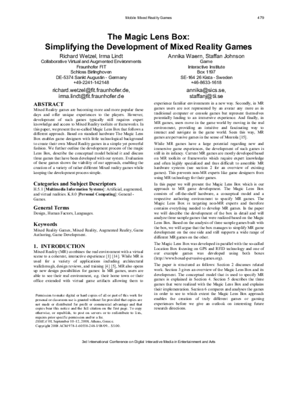 (PDF) The magic lens box