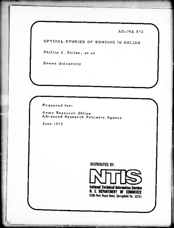 (PDF) Optical Studies of Bonding in Solids | Phillip Stiles - Academia.edu