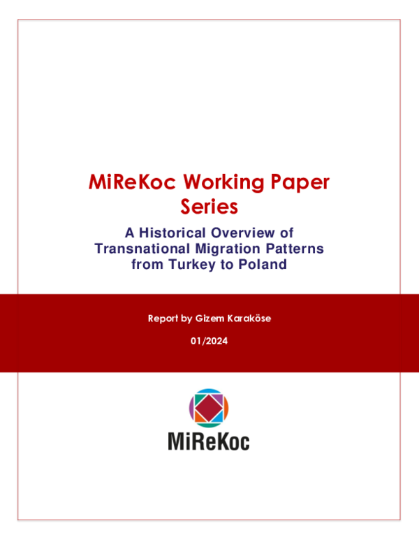 (PDF) A Historical Overview of Transnational Migration Patterns from ...