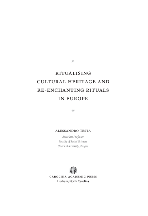 (PDF) [chapter - full text] Rituality, Ritualisation, and a Theory of ...