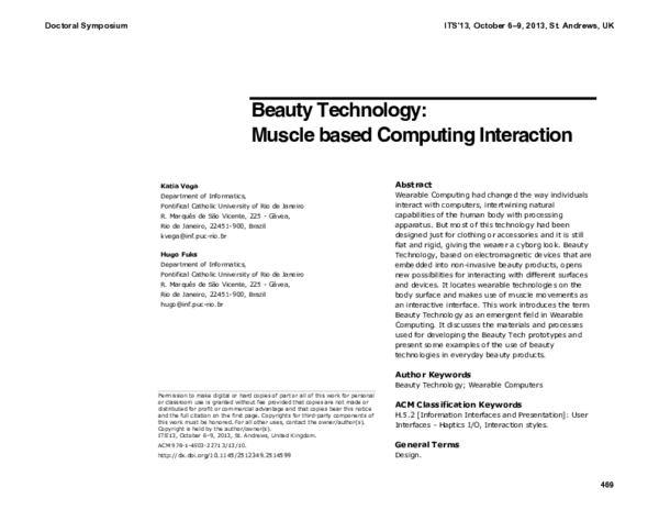 (PDF) Beauty Technology