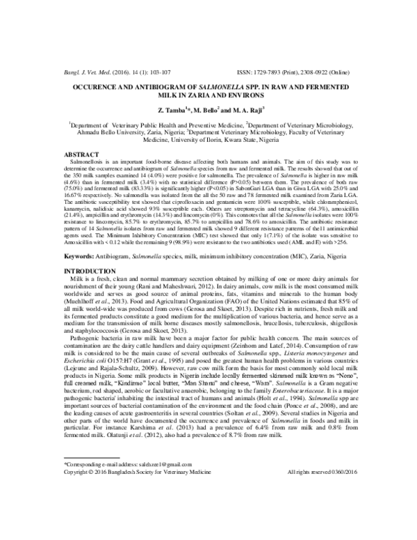 (PDF) Tamba Zanab | Mashood A B I O L A Professor Raji - Academia.edu