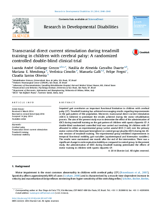 (PDF) Transcranial direct current stimulation during a prolonged cognitive task: the effect on ...