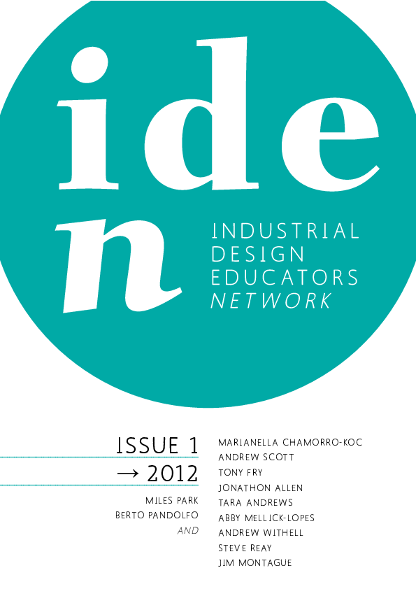 (PDF) IDEN: Industrial Design Educators Network