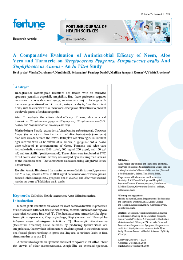 (PDF) A Comparative Evaluation of Antimicrobial Efficacy of Neem, Aloe ...
