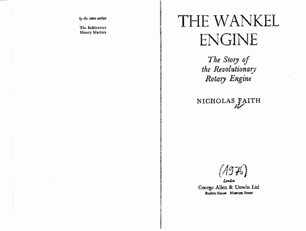 (PDF) The Wankel engine - The story of the revolutionary rotary engine