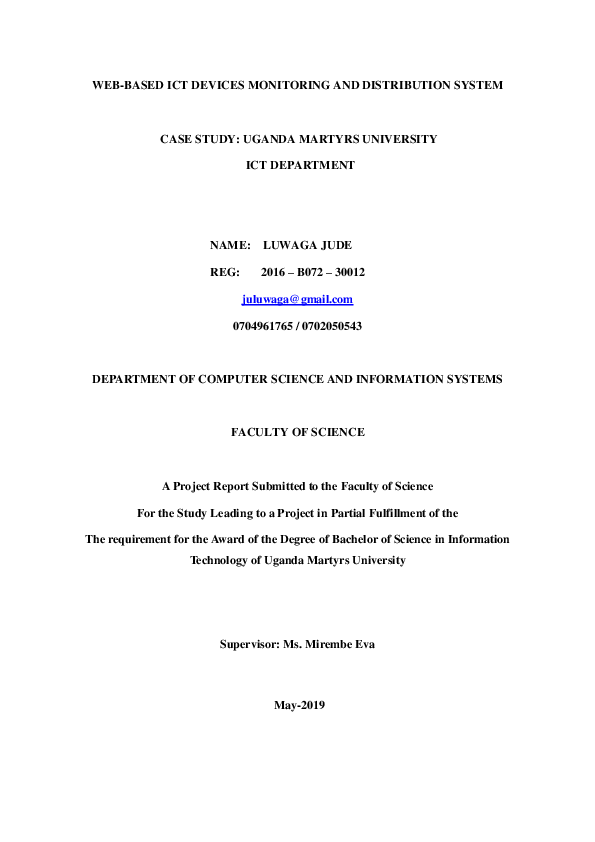 (PDF) WEB-BASED ICT DEVICES MONITORING AND DISTRIBUTION SYSTEM