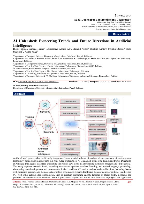 (PDF) AI Unleashed: Pioneering Trends and Future Directions in ...