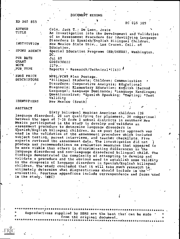 (PDF) An Investigation into the Development and Validation of an ...