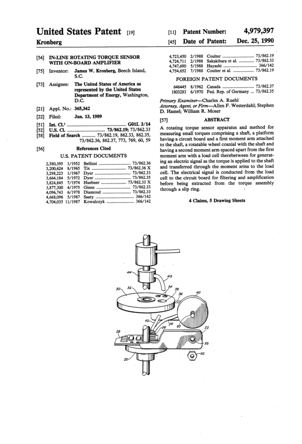 (PDF) In-line rotating torque sensor with on-board amplifier