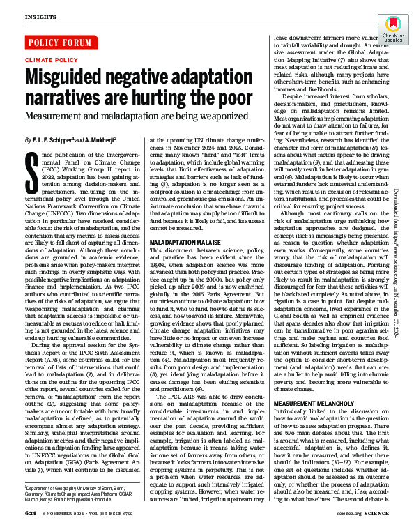(PDF) Misguided negative adaptation narratives are hurting the poor